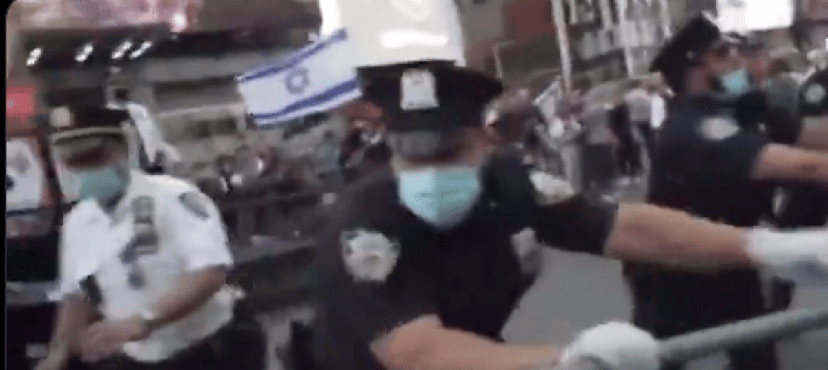 Times Square Protest: Pro-Hamas Rally Clashes with NYPD