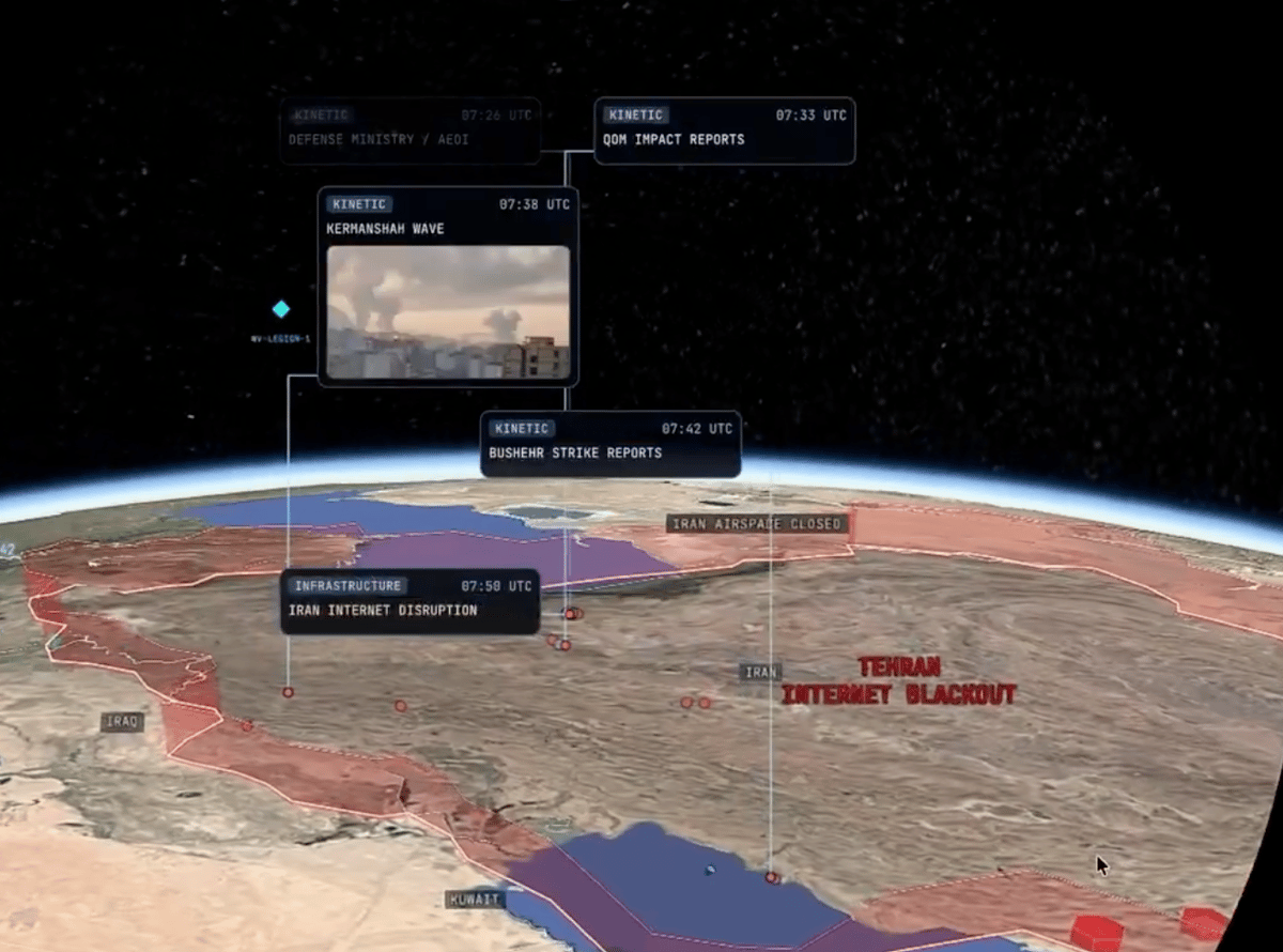Operation Epic Fury: 3D OSINT Replay Goes Viral Online